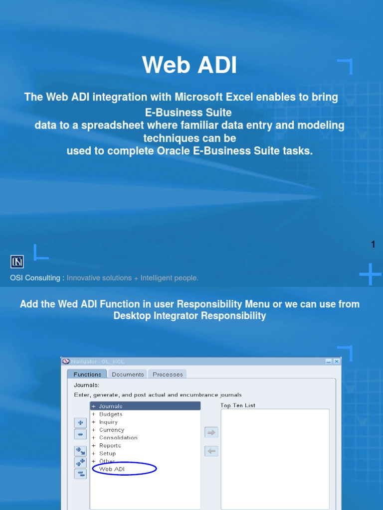 Web ADI | Download Free PDF | Microsoft Windows | Microsoft Excel