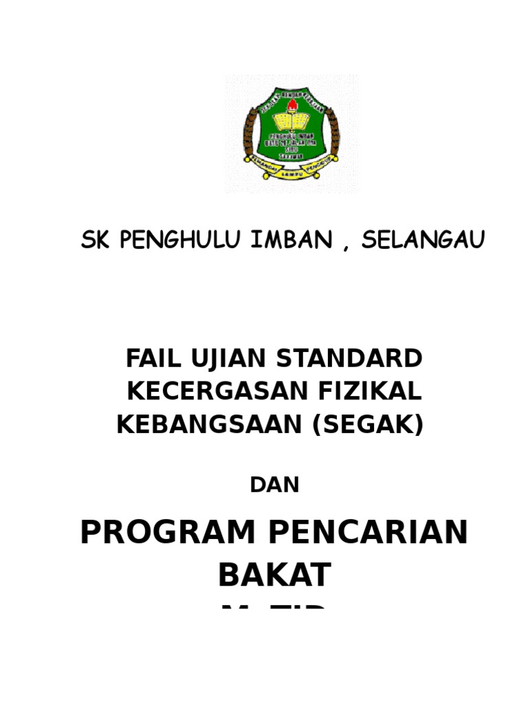 Muka Depan Fail Segak | PDF