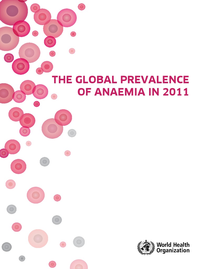 anaemia who | Anemia | Confidence Interval