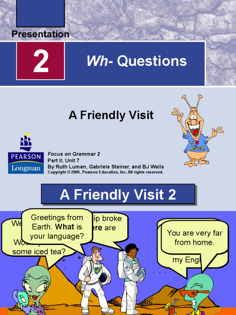 WH - Questions Presentation | PDF | Language Arts & Discipline