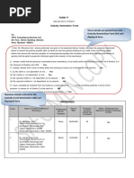 PF Declaration Form (Form 11) - SAMPLE FORM. | PDF | Government And ...