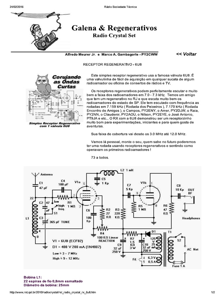 Receptor Com 6U8 | PDF