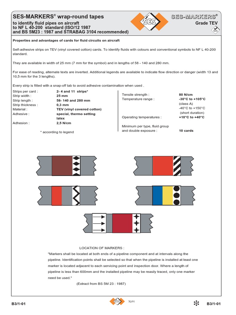 Fluid Circuit Identification on Aircraft | Pipe (Fluid Conveyance ...