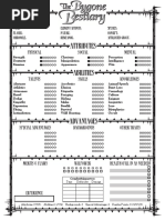 WOD - Werewolf - The Apocalypse - Character Sheet - 2nd Edition | PDF
