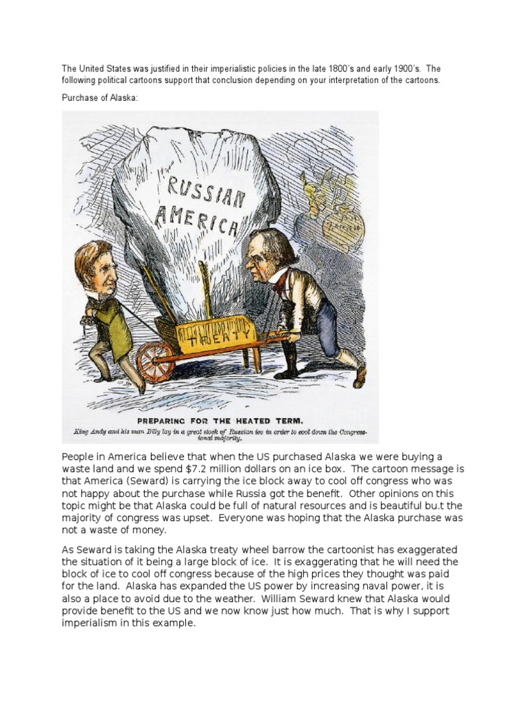 Political Cartoons on U.S. Imperialism | PDF | Franklin D. Roosevelt ...