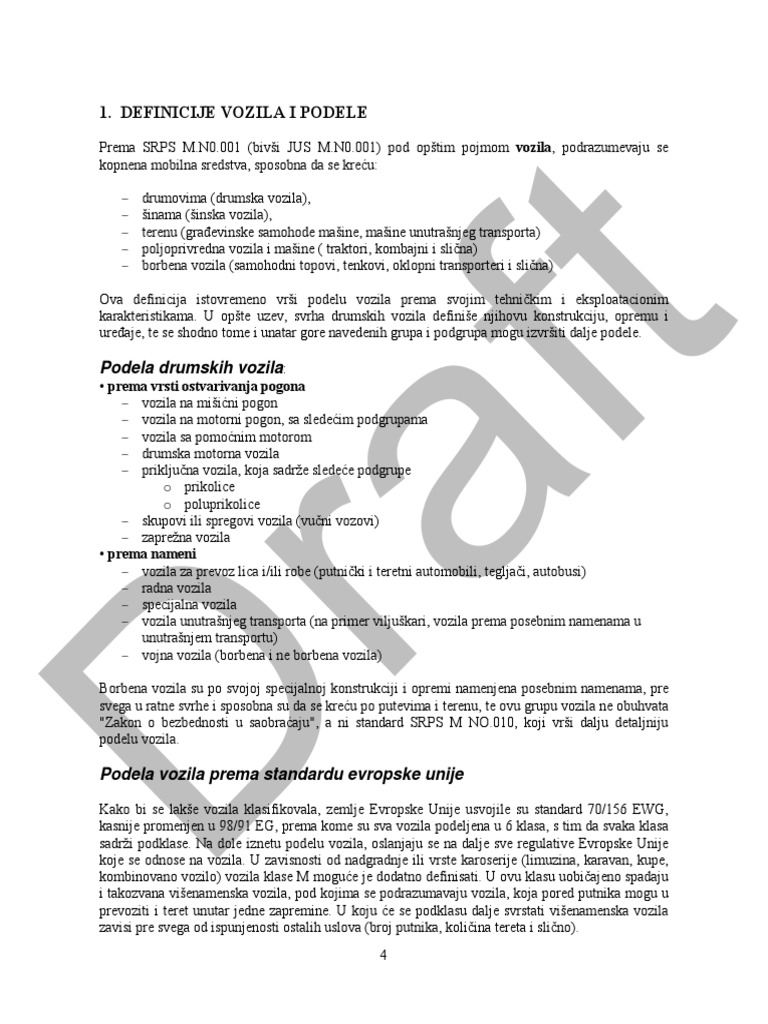 Pogonski Mobilni Sistemi | PDF