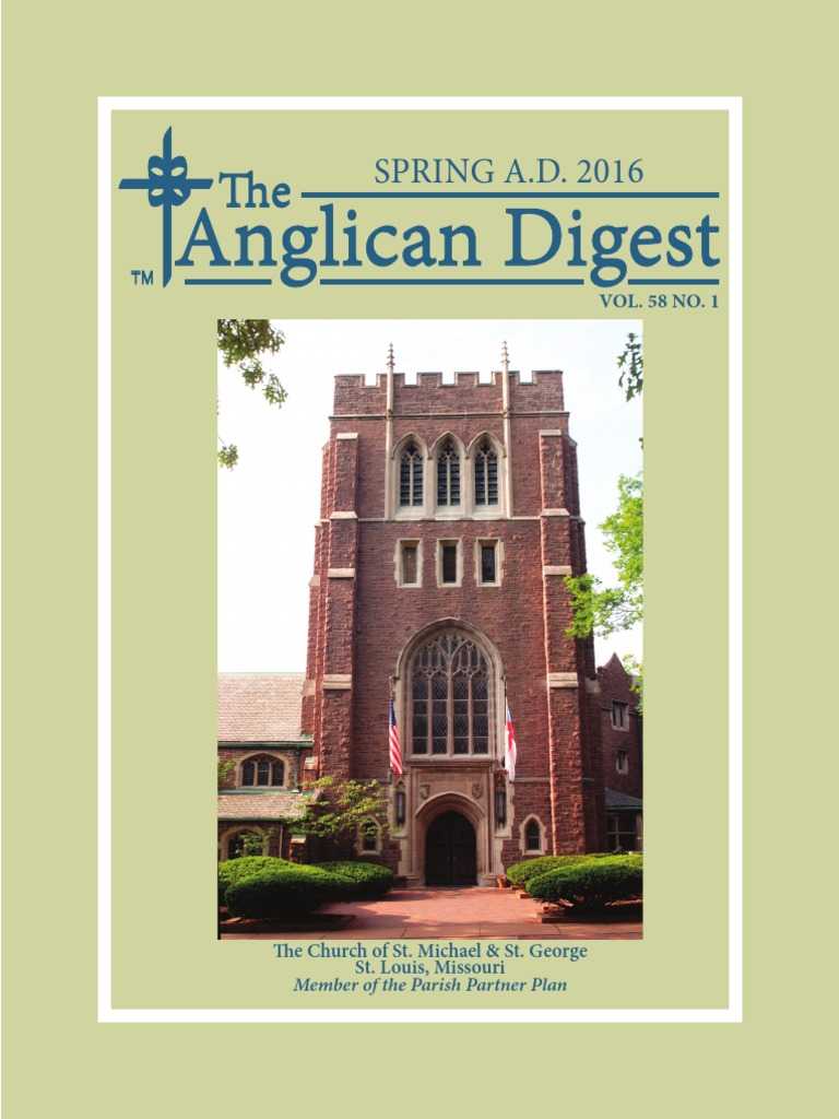 The Anglican Digest - Spring 2016 | PDF | Resurrection Of Jesus | Jesus