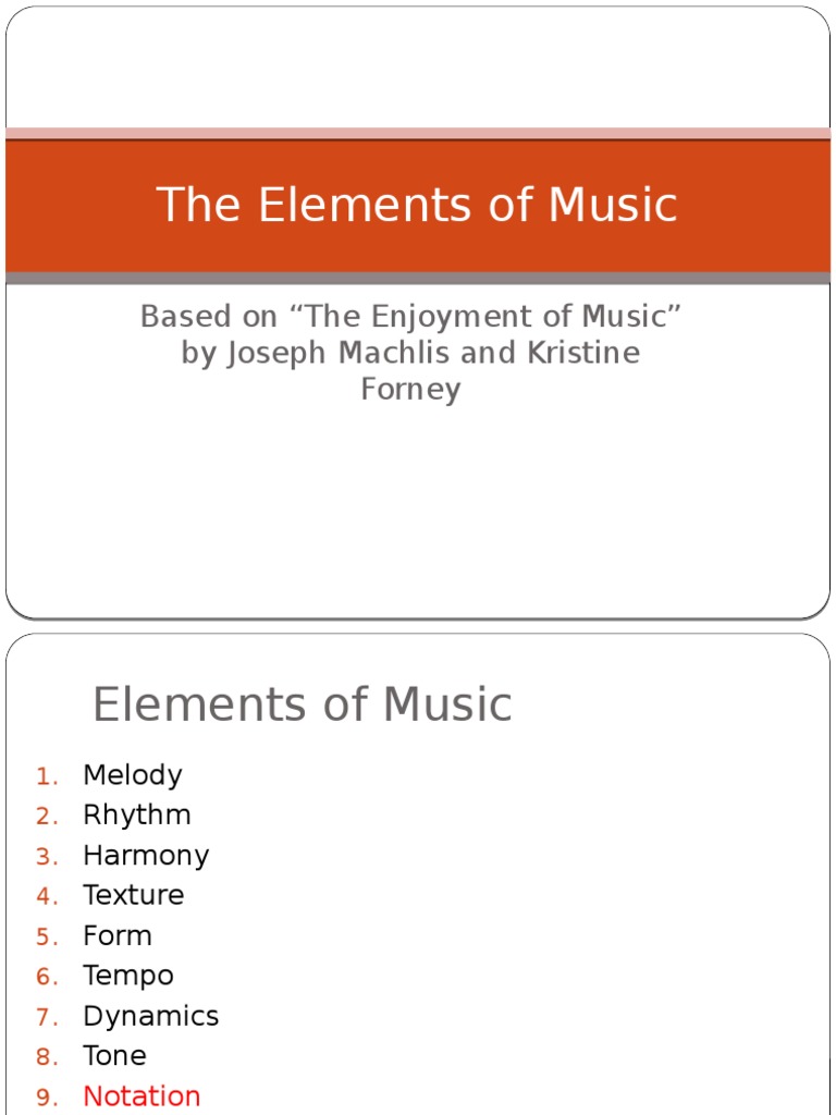 Key Elements of Music Explained | PDF