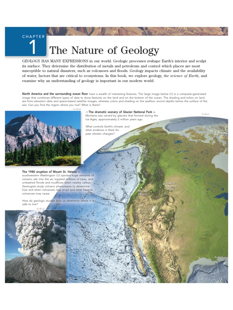 Chapter 1 Exploring Geology | PDF | Rock (Geology) | Mantle (Geology)