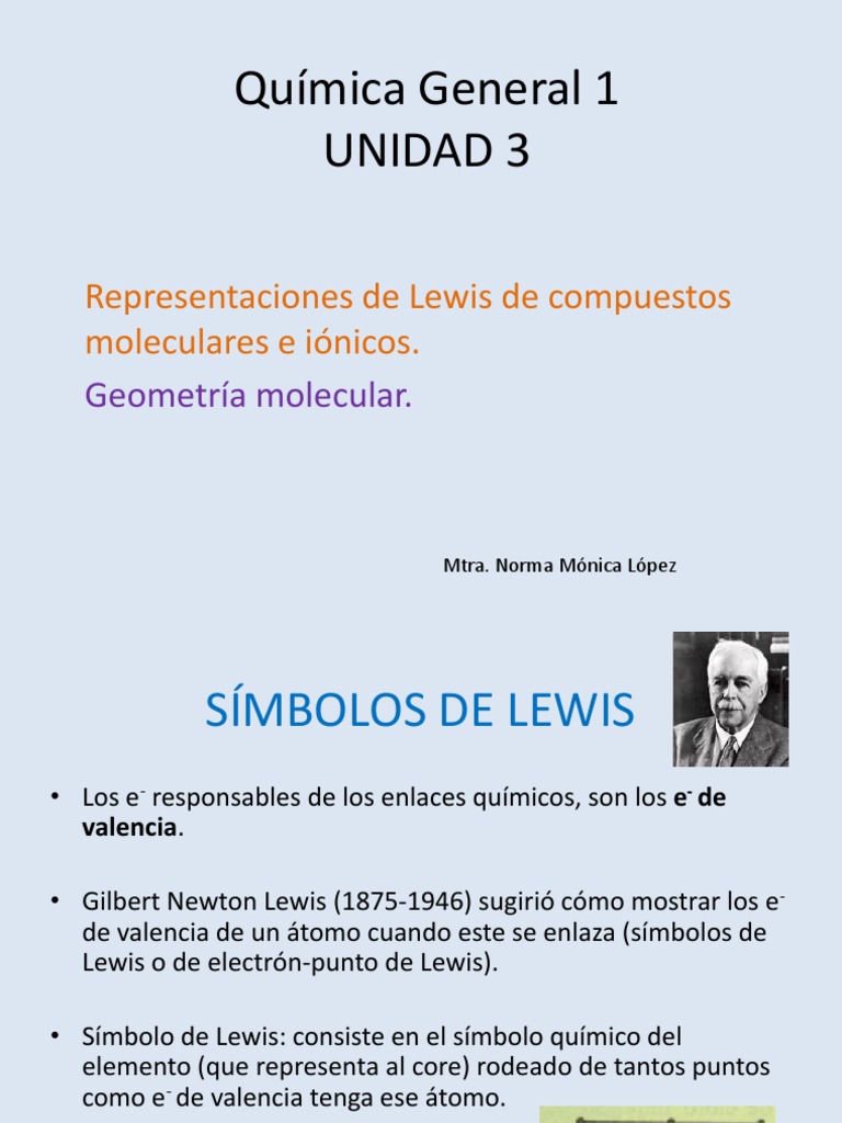 Lewis GeometriaMolecular 30527 | PDF | Enlace químico | Naturaleza