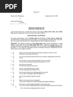 Judicial Affidavit Collection of Sum of Money | PDF | Cheque | Notary ...