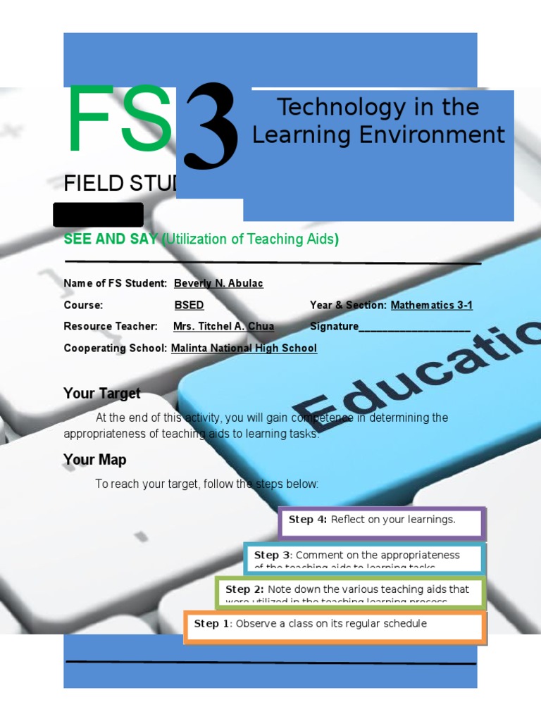 fs3 Episode 3 Done | PDF | Teachers | Educational Psychology