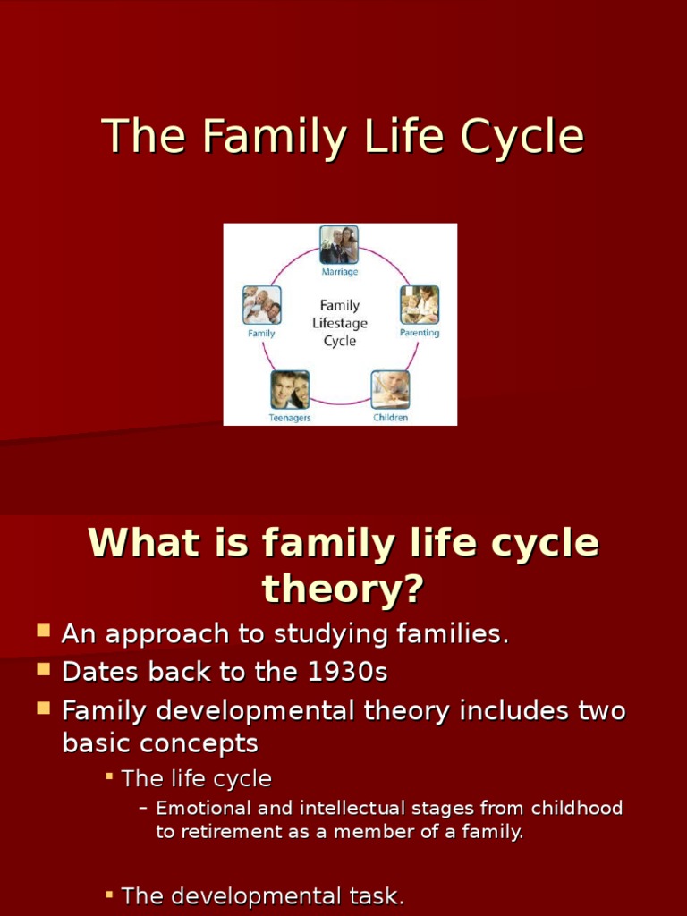 Understanding the Family Life Cycle | PDF | Child Development ...