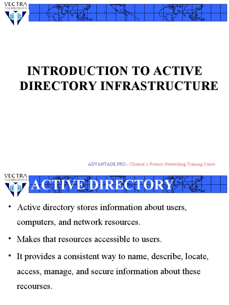 MCSE-08-Implementing of An Active Directory Service-01-Theory | PDF ...