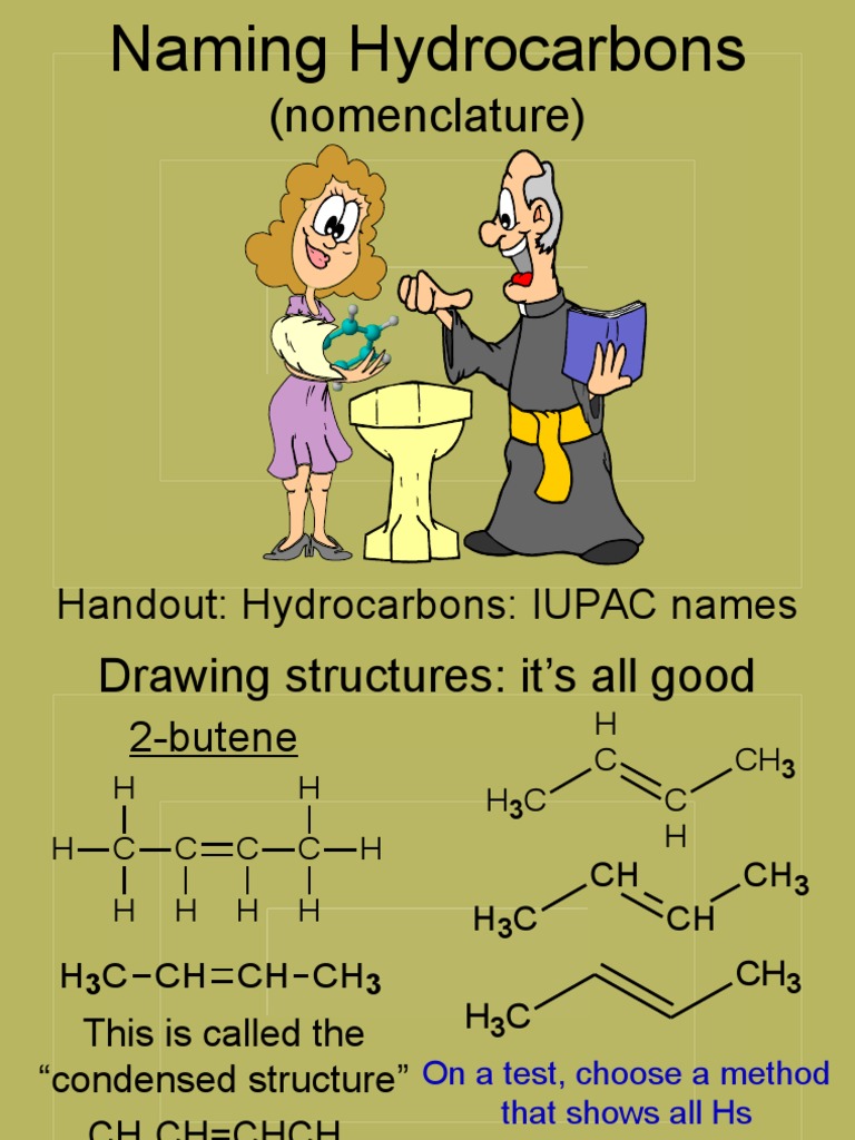 Comprehensive Guide to Hydrocarbon Nomenclature: Systematic Naming of ...