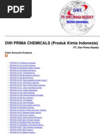 Produk Kimia Drathon untuk Industri | PDF | Teknologi & Rekayasa
