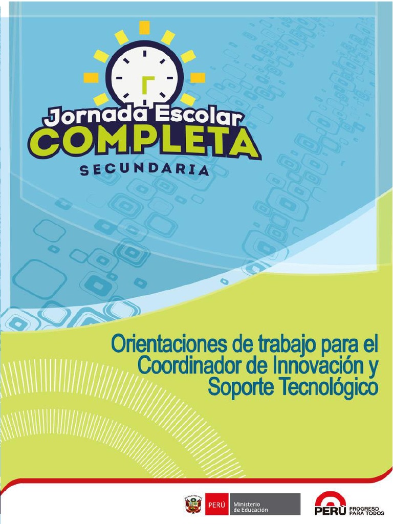 Orientaciones CIST | PDF | Tecnología de información y comunicaciones | Maestros