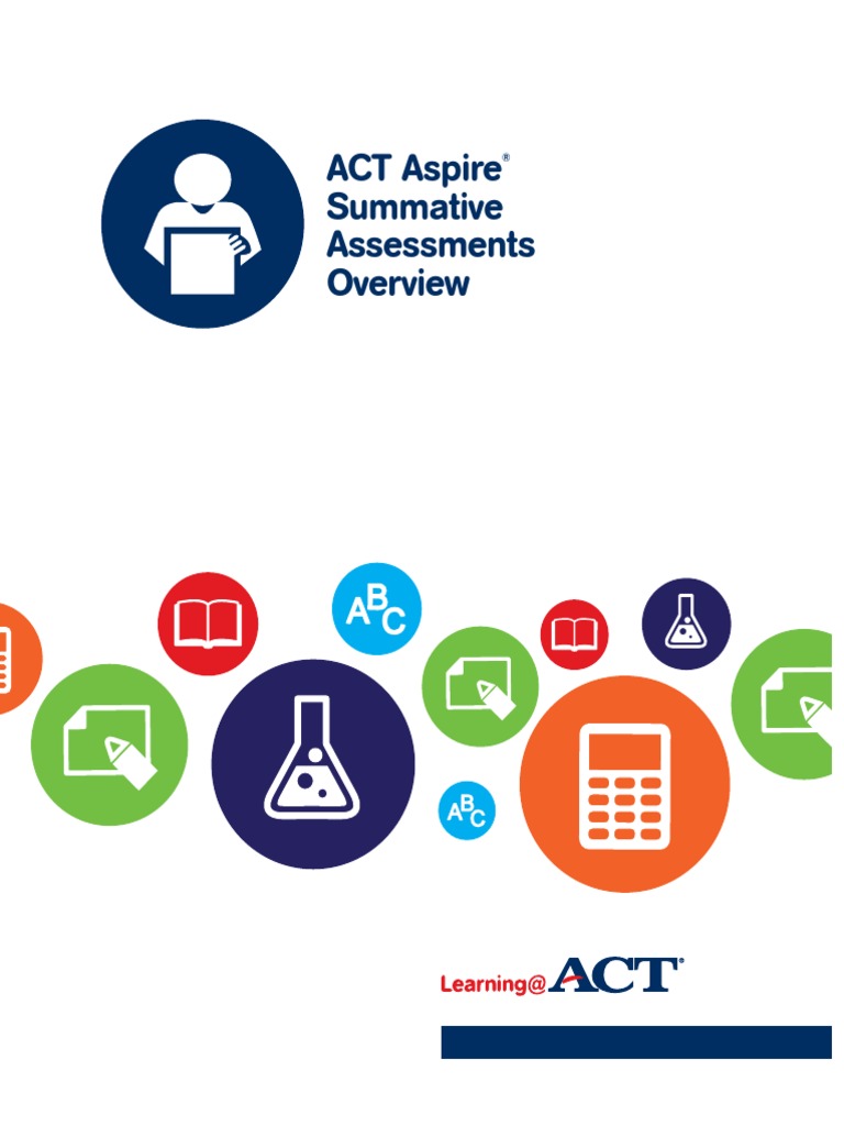 Act Aspire Summative Overview-Irc | PDF | Act (Test) | Educational ...