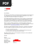 Received "NVC Welcome Letter" in Email | PDF | Government | Social ...
