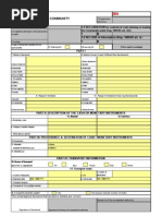 Cash Declaration Form | PDF | Banks | Identity Document