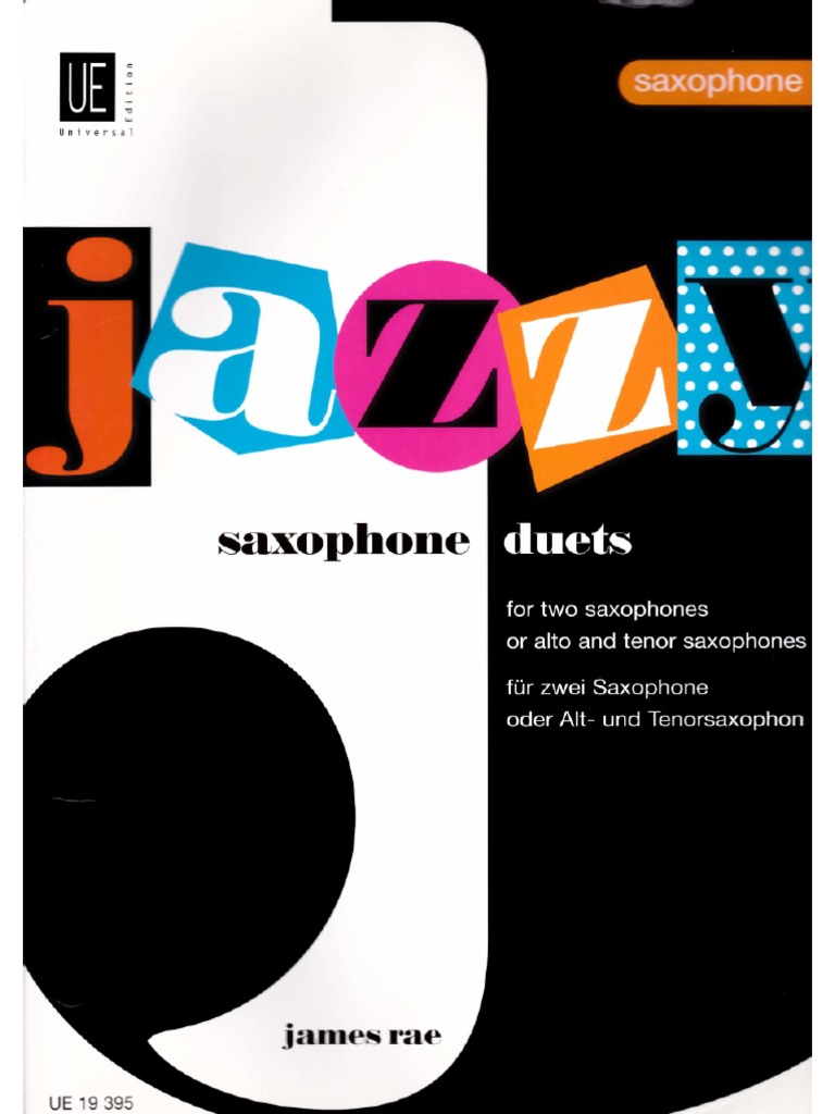 Jazzy Saxophone Duets - James Rae | PDF