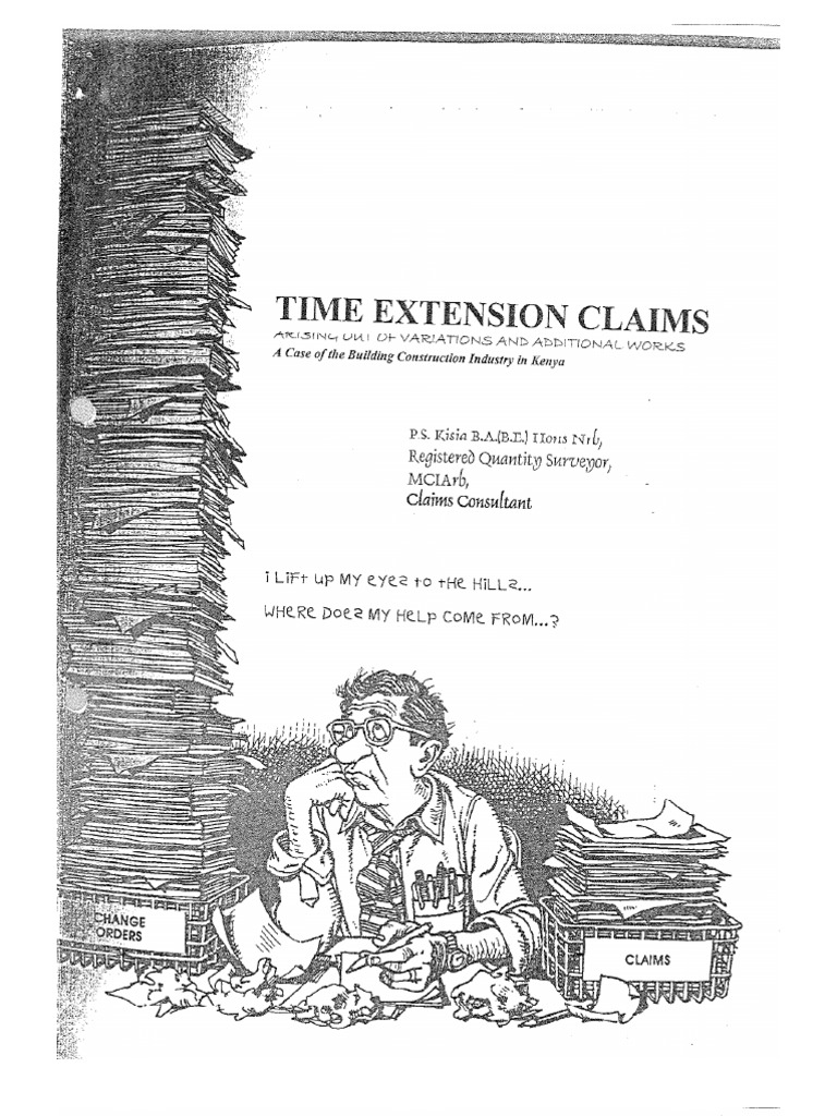 Time Extension Claims | PDF | General Contractor | Employment