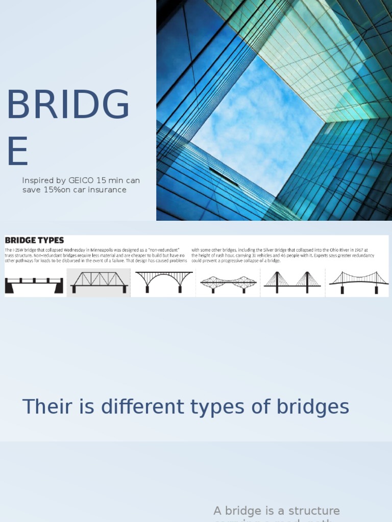 Types of Bridges Explained | PDF