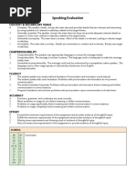 Assessment Rubric For Translation | PDF | Reading Comprehension | Grammar