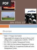 Policies and Positions of JSW Steel 8524 | PDF | Occupational Safety ...