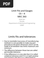 Taylor Theory of Gauging, Design and Types of Limit Gauges | PDF ...
