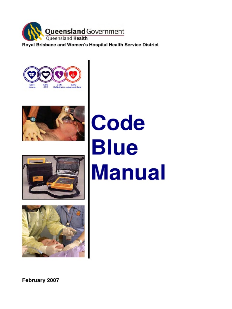 Code Blue Manual: Royal Brisbane and Women's Hospital Health Service ...