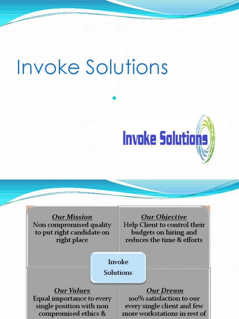 Invoke Solutions | Download Free PDF | Recruitment | Labour