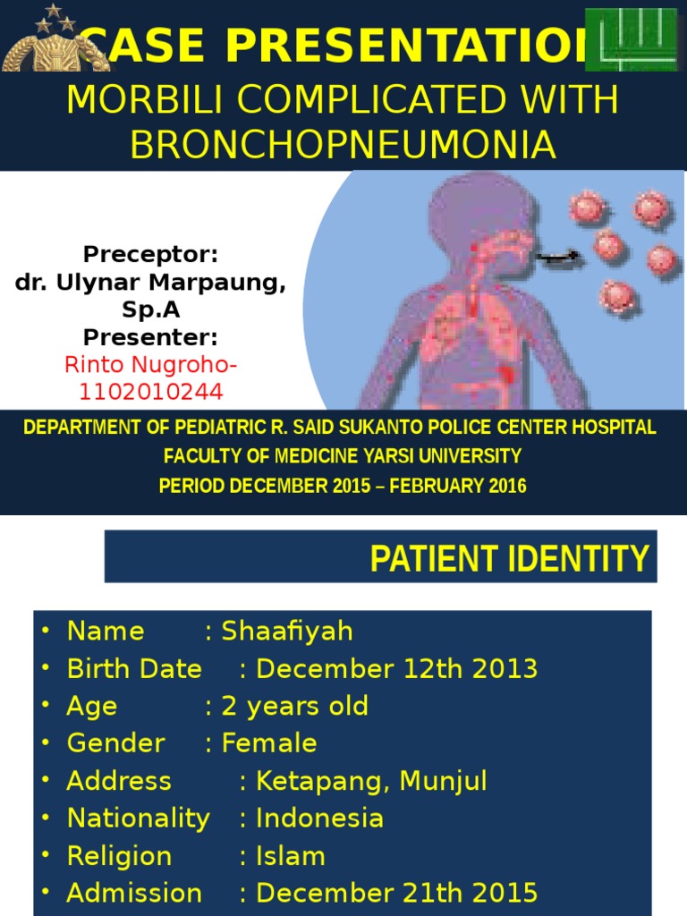 Case Morbili | PDF | Measles | Prenatal Development