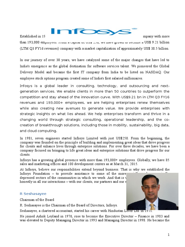 Training and Development in Infosys | PDF | Employment | Human Resource ...