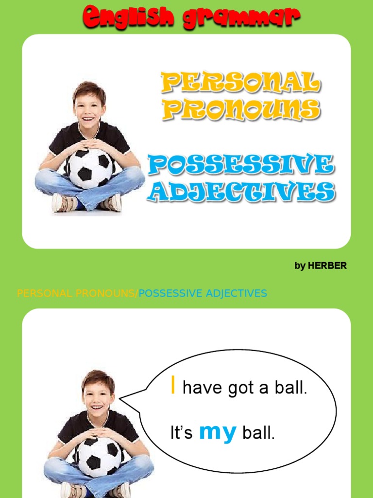 Understanding Possessive Adjectives | PDF | Rules | Syntactic Relationships