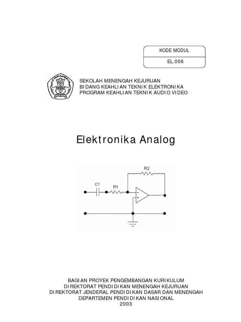 6 Elektronika Analog - El | PDF