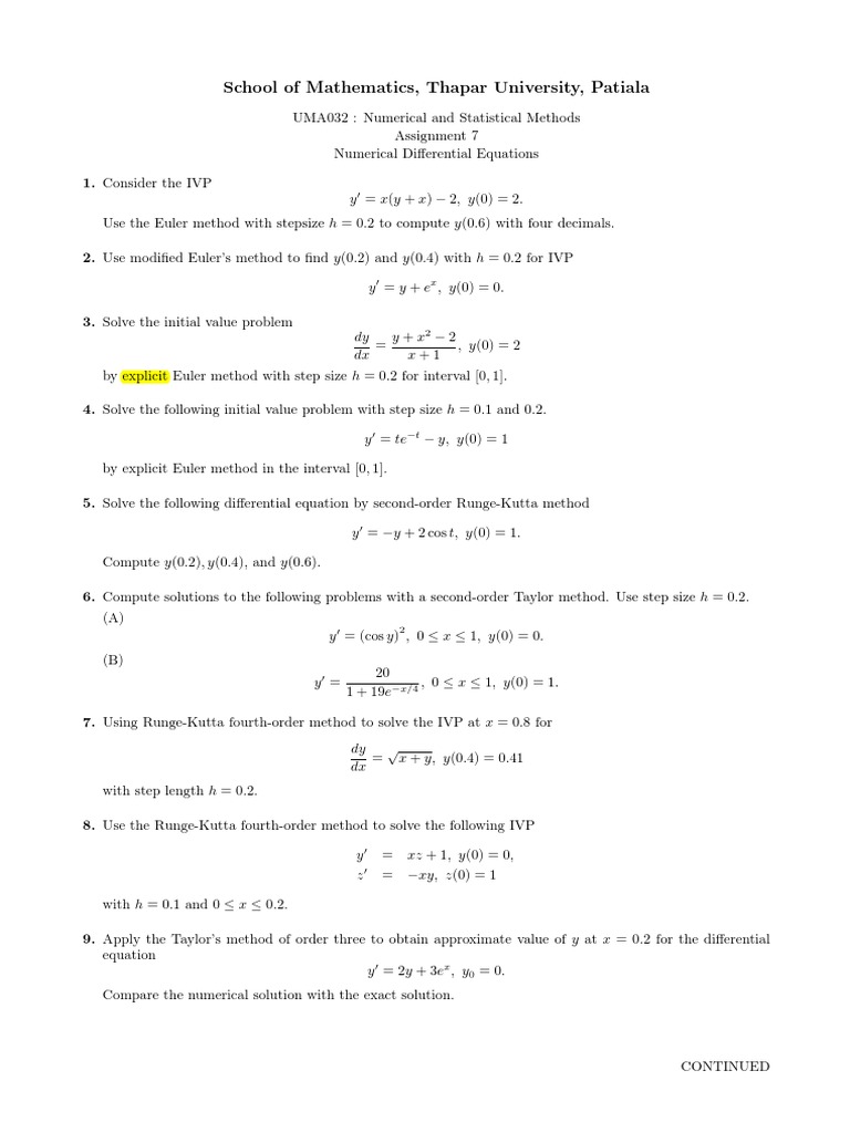 Newton Raphson Method Questions | PDF