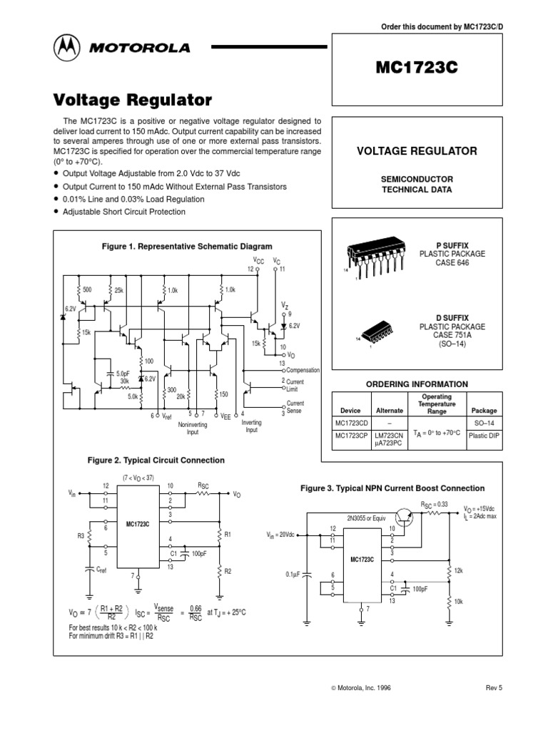 MC1723BD_to_MC1723CP | Electronics | Electricity