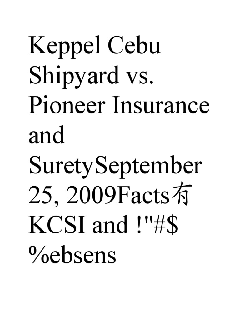 Keppel Cebu Shipyard Vs | PDF | Arbitration | Civil Law (Common Law)