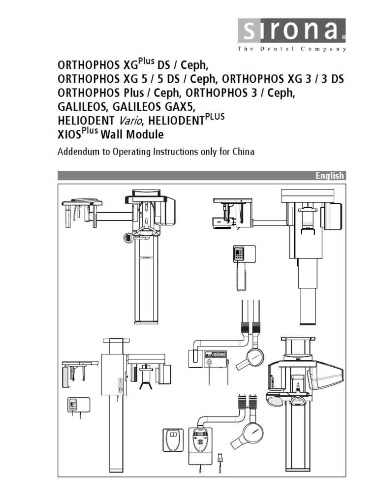 Addendum To Operating Instruction X-Ray | PDF | Science & Mathematics ...