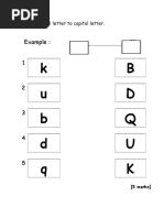 LKG English Question Paper | PDF