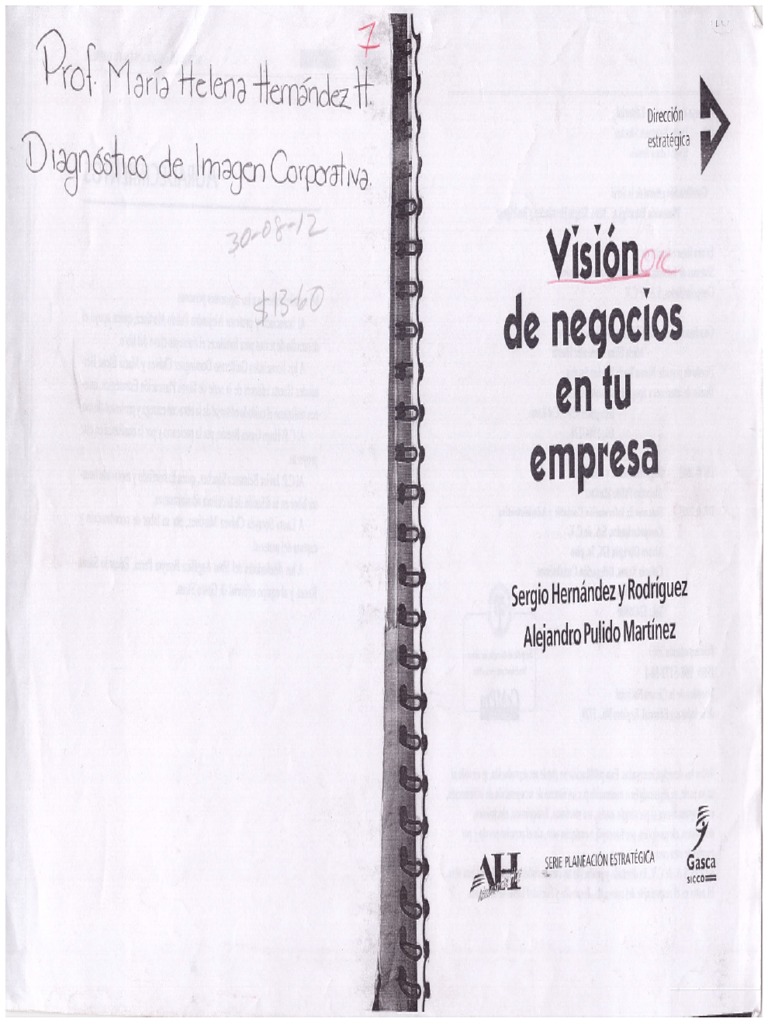 Visión de Negocios en La Empresa | PDF