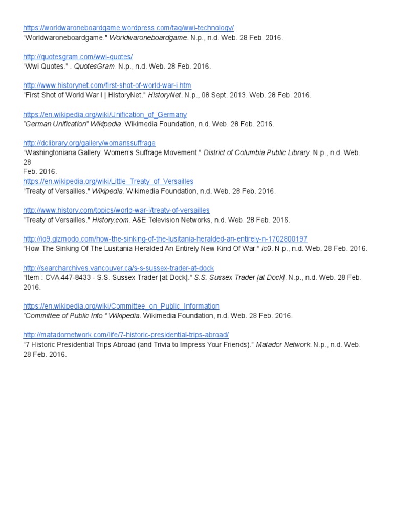 WWI Technology and Historical Insights | PDF