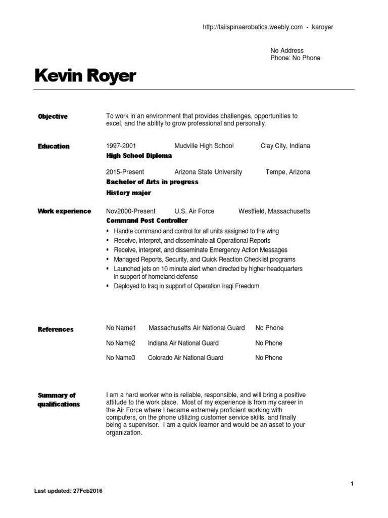 Royer Resume | PDF