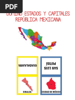 Mapa Edomex Division Politica C N | PDF | México
