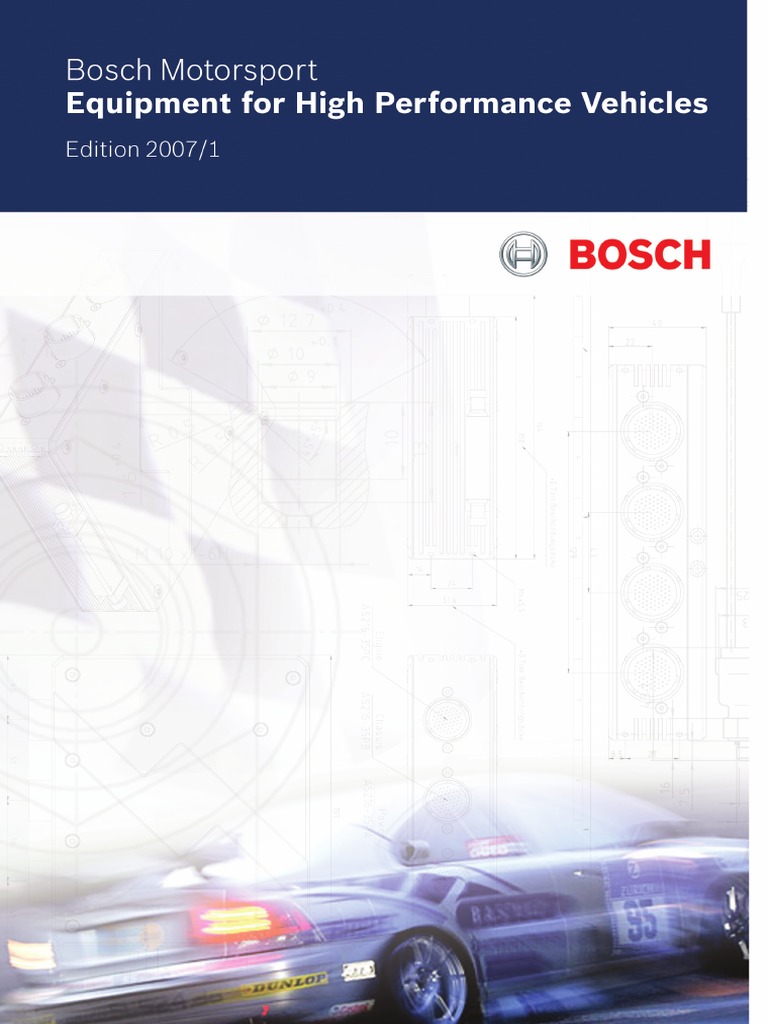 Bosch Motorsport Catalog07 | PDF | Throttle | Ignition System