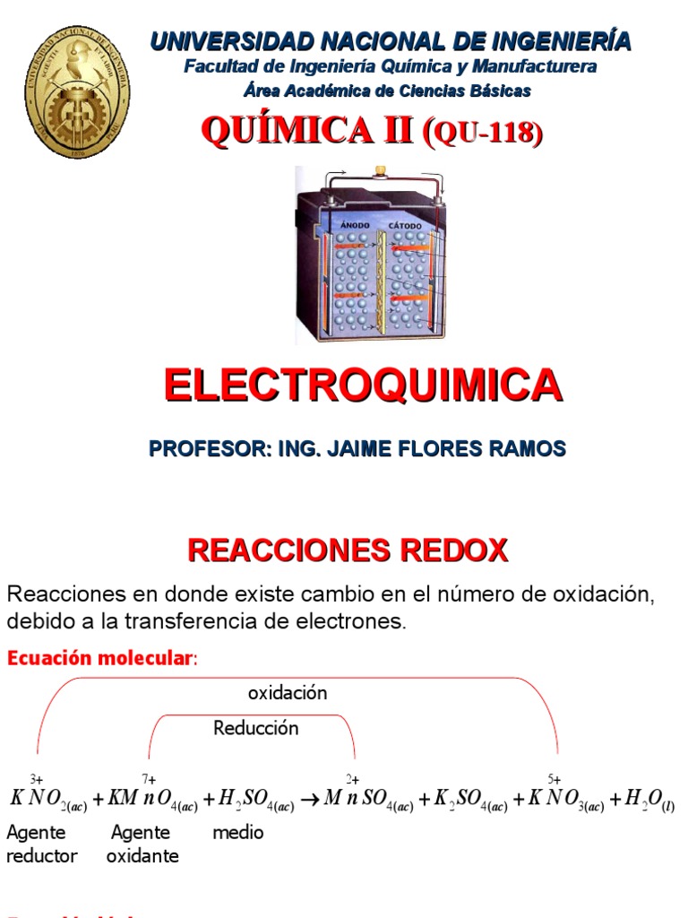 Electroquimica | PDF | Redox | Corrosión