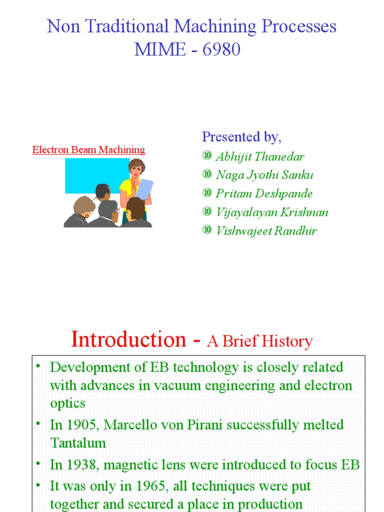 NTM PPT | Download Free PDF | Electron | Cathode