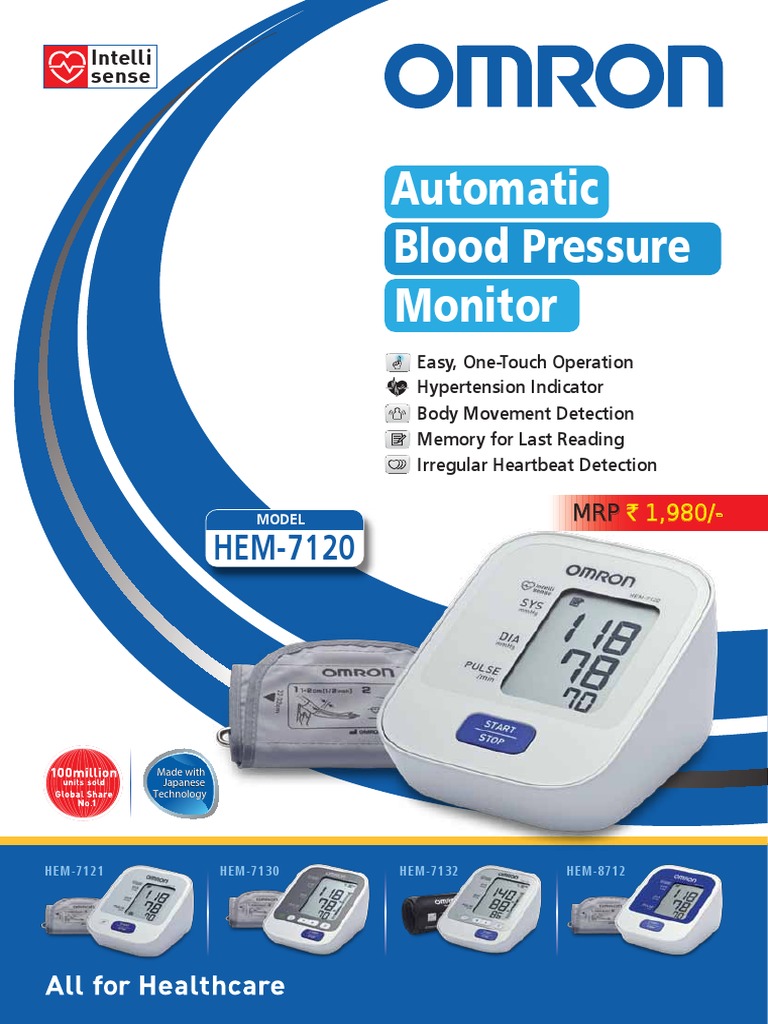 OMRON Blood Pressure Monitor Features | PDF | Computers | Technology ...