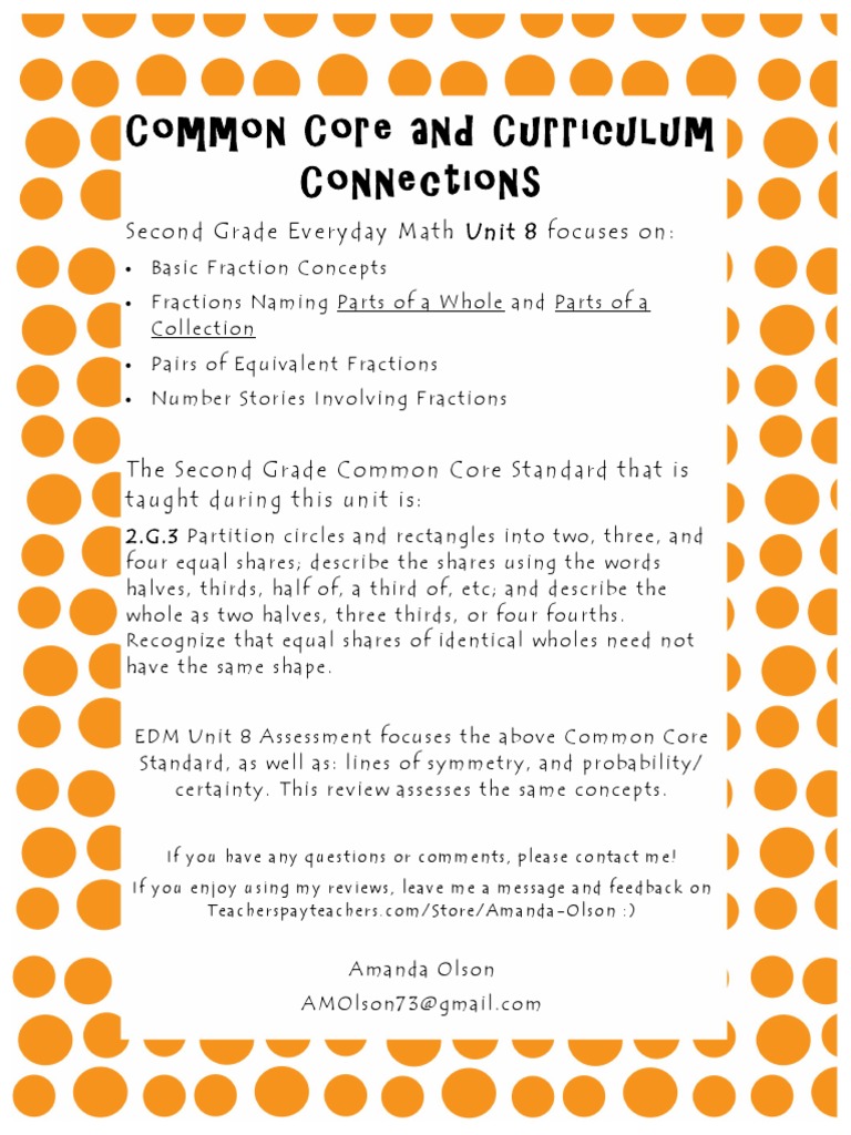 Everyday Math Unit 8 Review | PDF | Career & Growth | Social Science